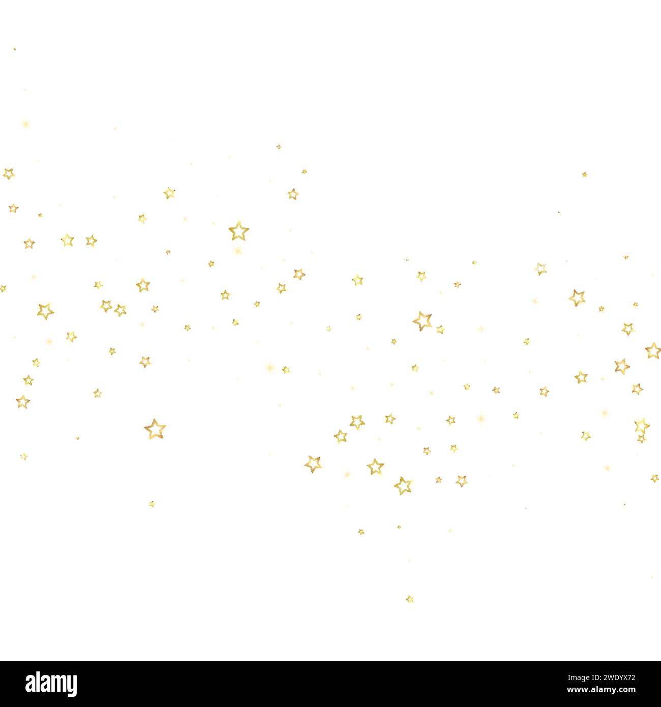 Starry night fairy tale background. Cute sparkling twinkles, christmas ...