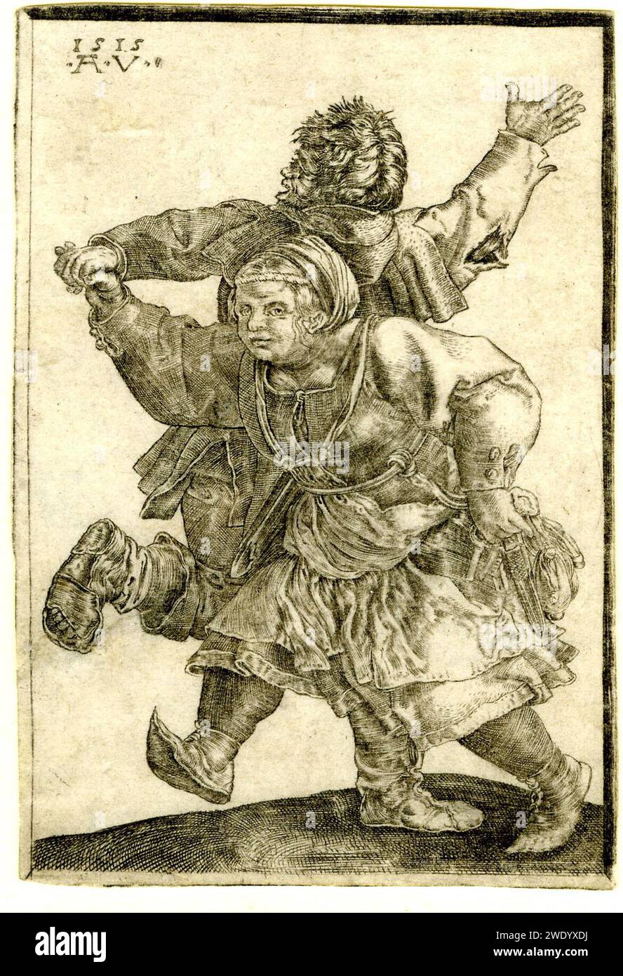 Peasant couple dancing hi-res stock photography and images - Alamy