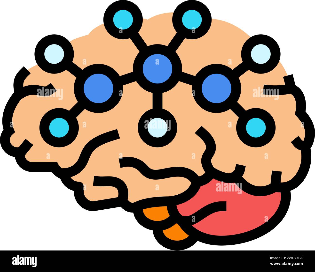 neurochemistry neuroscience neurology color icon vector. neurochemistry ... neurochemistry neuroscience neurology color icon vector. neurochemistry ...