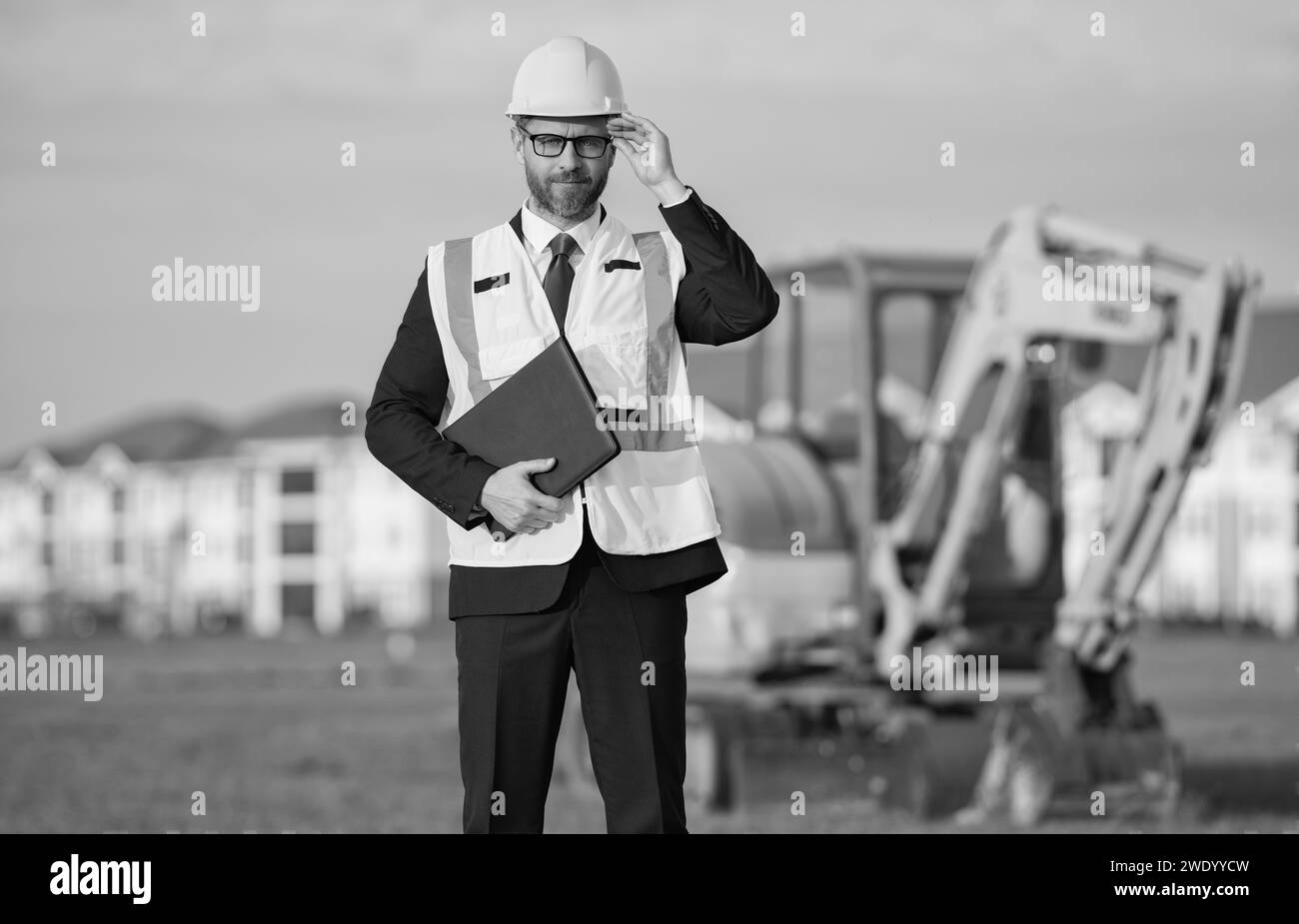 image of engineer man at civil engineering. engineer man at civil ...