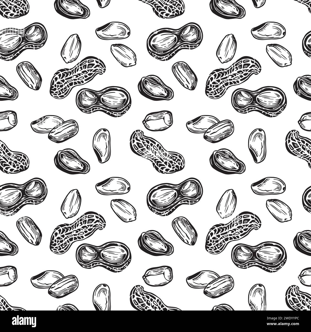 Peanuts picture Black and White Stock Photos & Images - Alamy