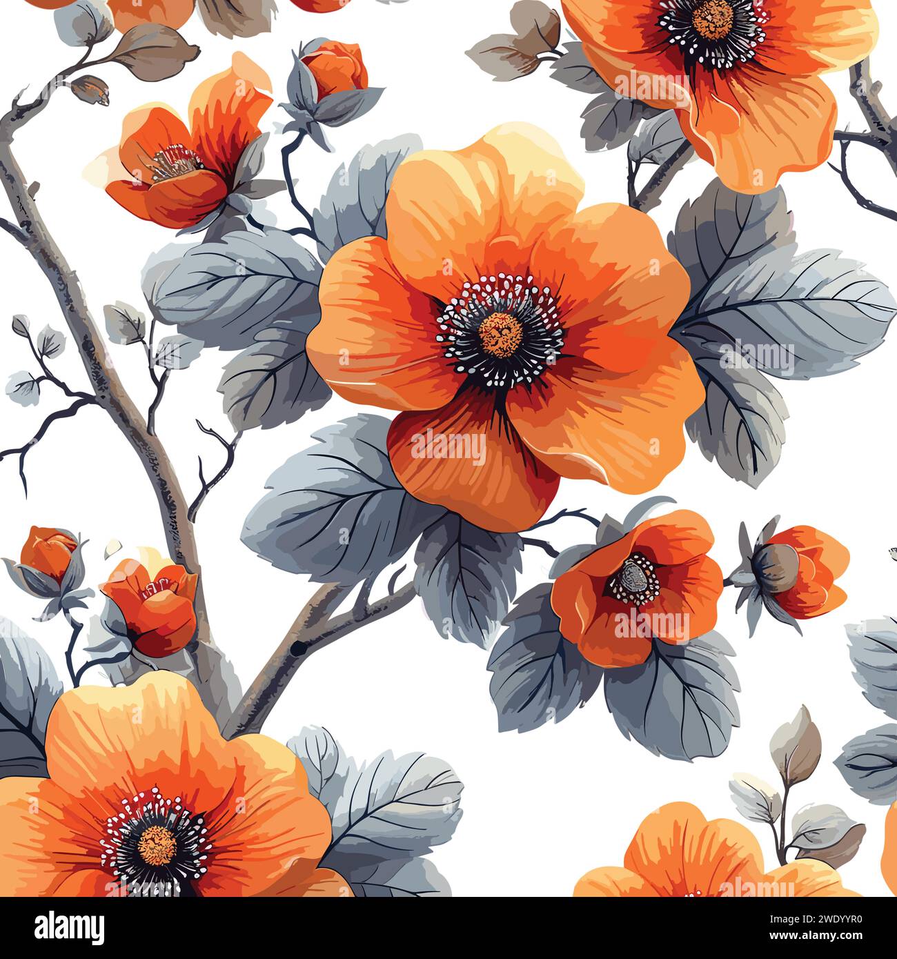 seamless floral pattern, Floral templates, flower background with ...