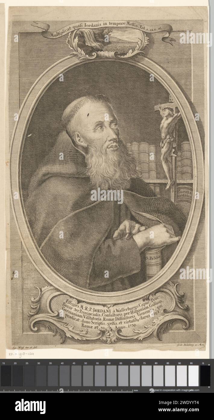 Portrait van Jordan von Wasserburg, Gottfried von Steinberg, After ...