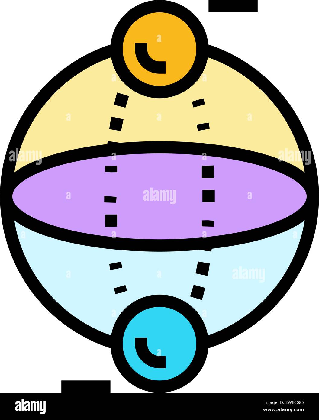 bit quantum technology color icon vector illustration Stock Vector ...