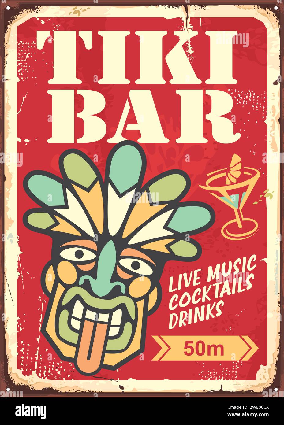 Tiki lounge Stock Vector Images - Alamy