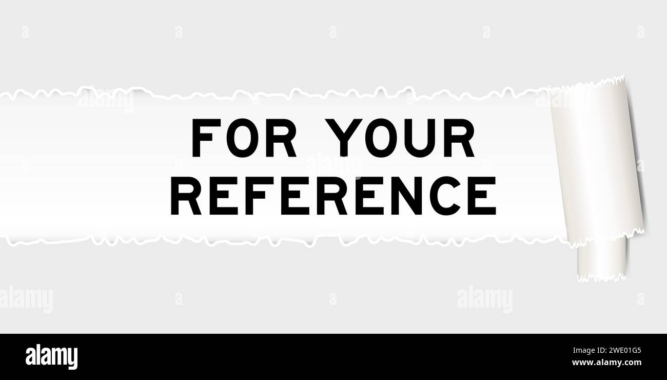 Ripped gray paper background that have word for your reference under ...
