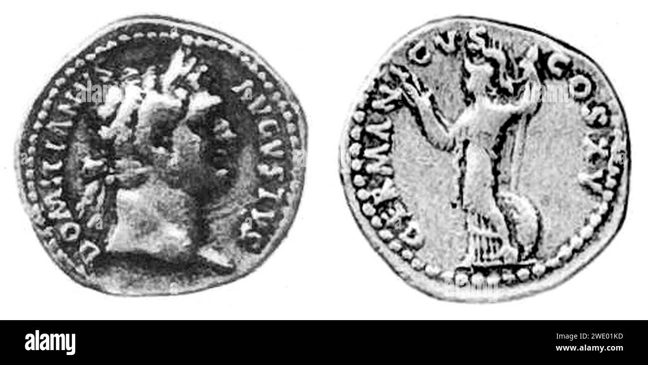 Domitian coin hi-res stock photography and images - Alamy