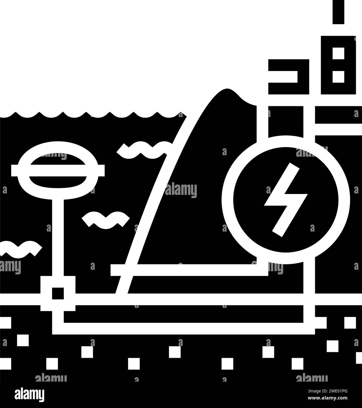 wave energy farm tidal power glyph icon vector. wave energy farm tidal ... wave energy farm tidal power glyph icon vector. wave energy farm tidal ...