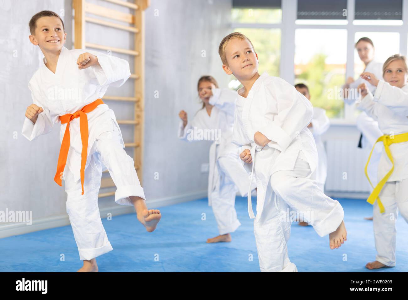 Child karate dojo hi-res stock photography and images - Alamy