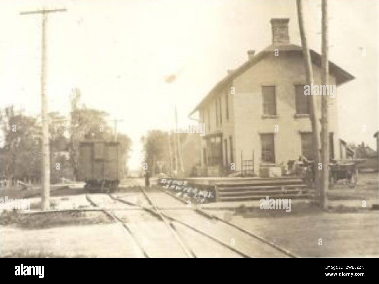 Ahnapee and Western Sawyer Wisconsin Stock Photo - Alamy