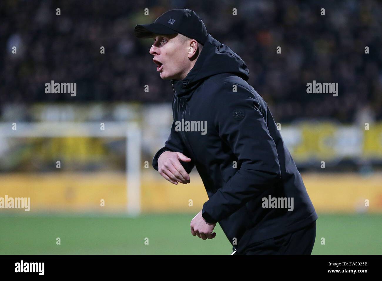 KERKRADE, Netherlands. 22nd Jan, 2024. football, Dutch Keuken Kampioen Divisie, Roda JC - FC ...