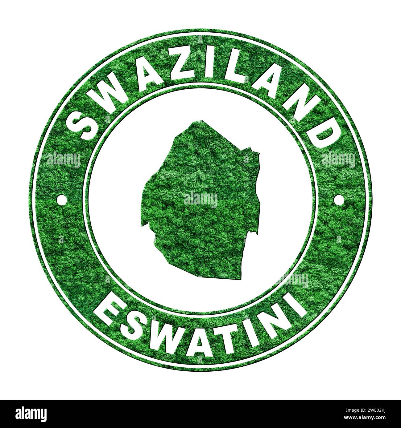 Swaziland map in modern hi-res stock photography and images - Alamy