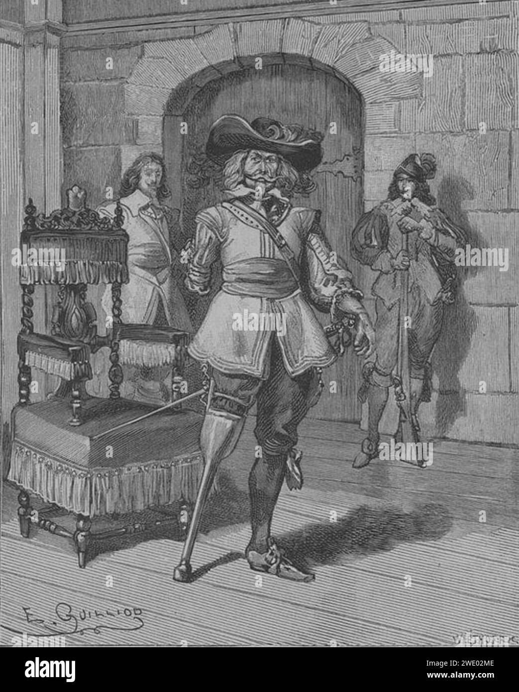 Aimard - Les Aventuriers, 1891 (p033 Stock Photo - Alamy