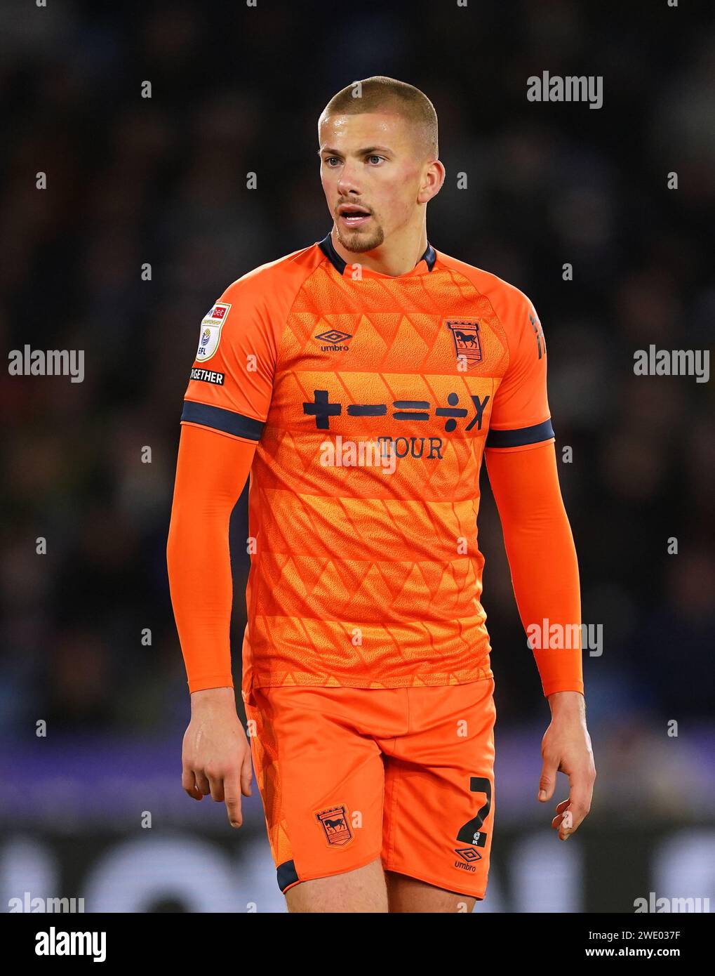 Ipswich Town's Harry Clarke during the Sky Bet Championship match at ...