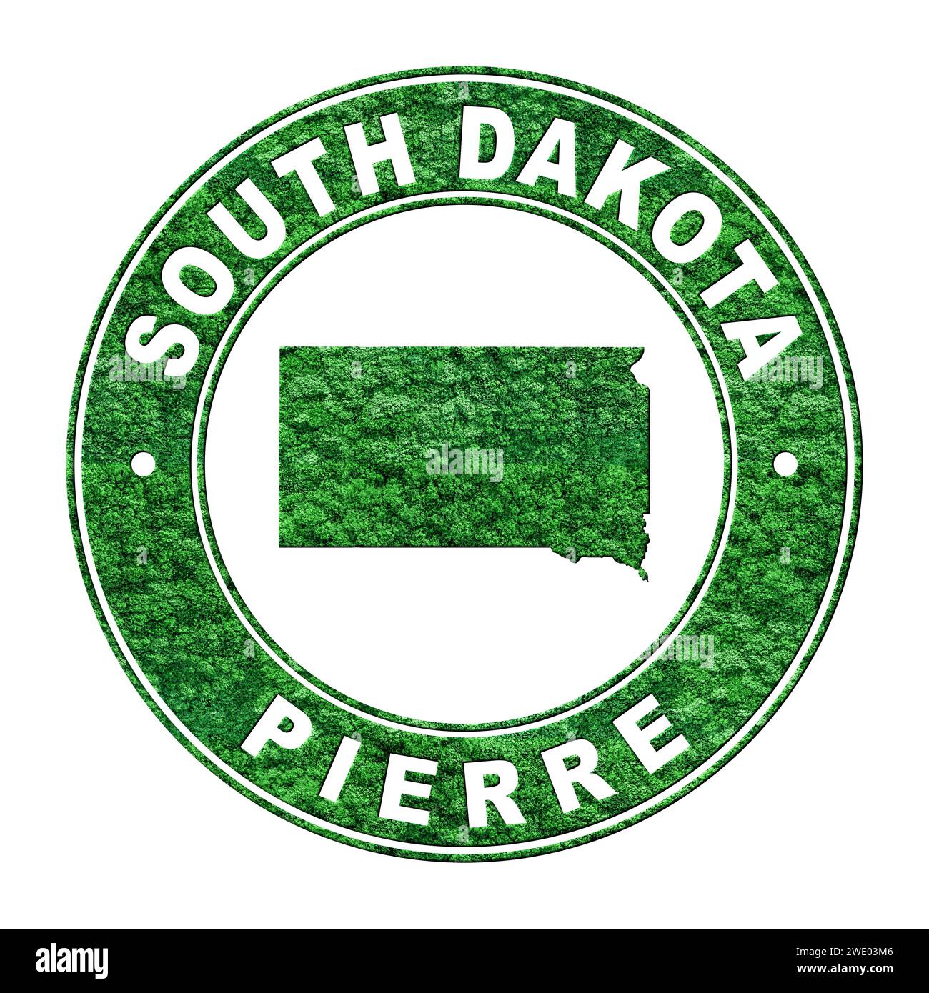 South dakota airport map hi-res stock photography and images - Alamy