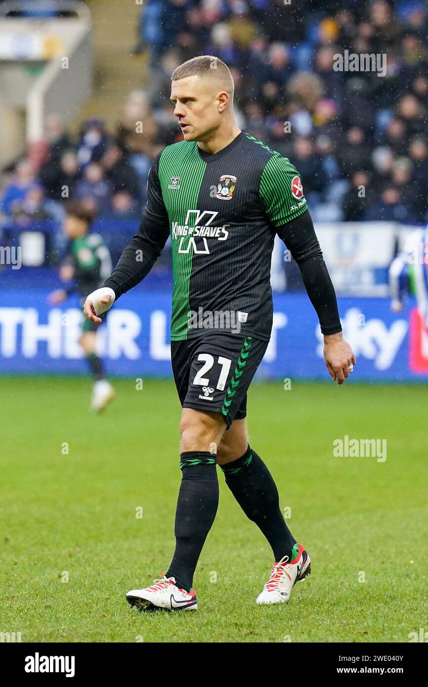 Sheffield, UK. 20th Jan, 2024. Coventry City defender Jake Bidwell (21 ...