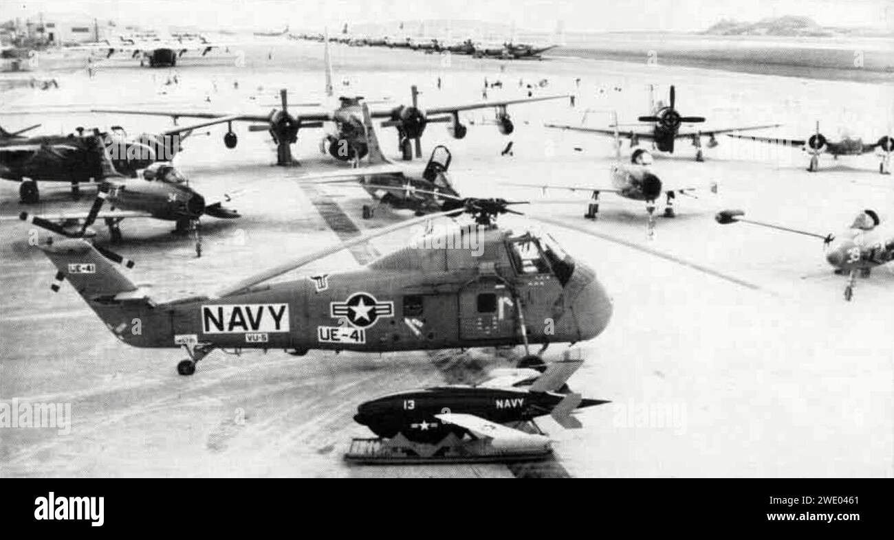 Aircraft of U.S. Navy Untility Squadron 5 (VU-5) on display Naval Air ...