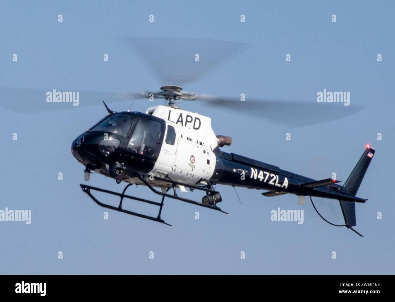 Airbus H125 - Los Angeles Police Department Air Support (cropped Stock ...