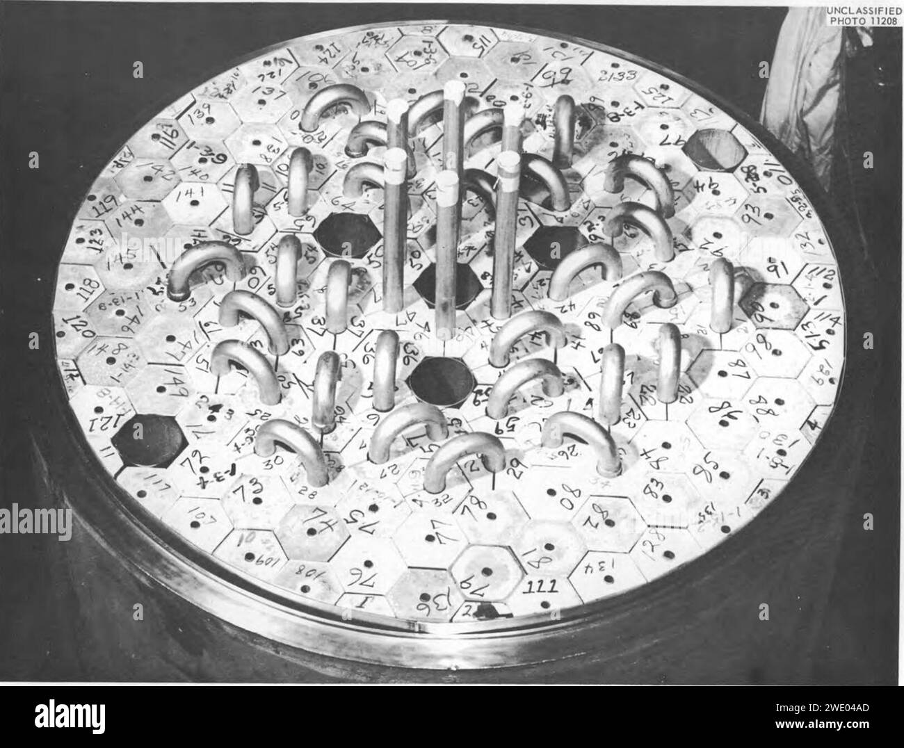 Aircraft Reactor Experiment during assembly Stock Photo - Alamy