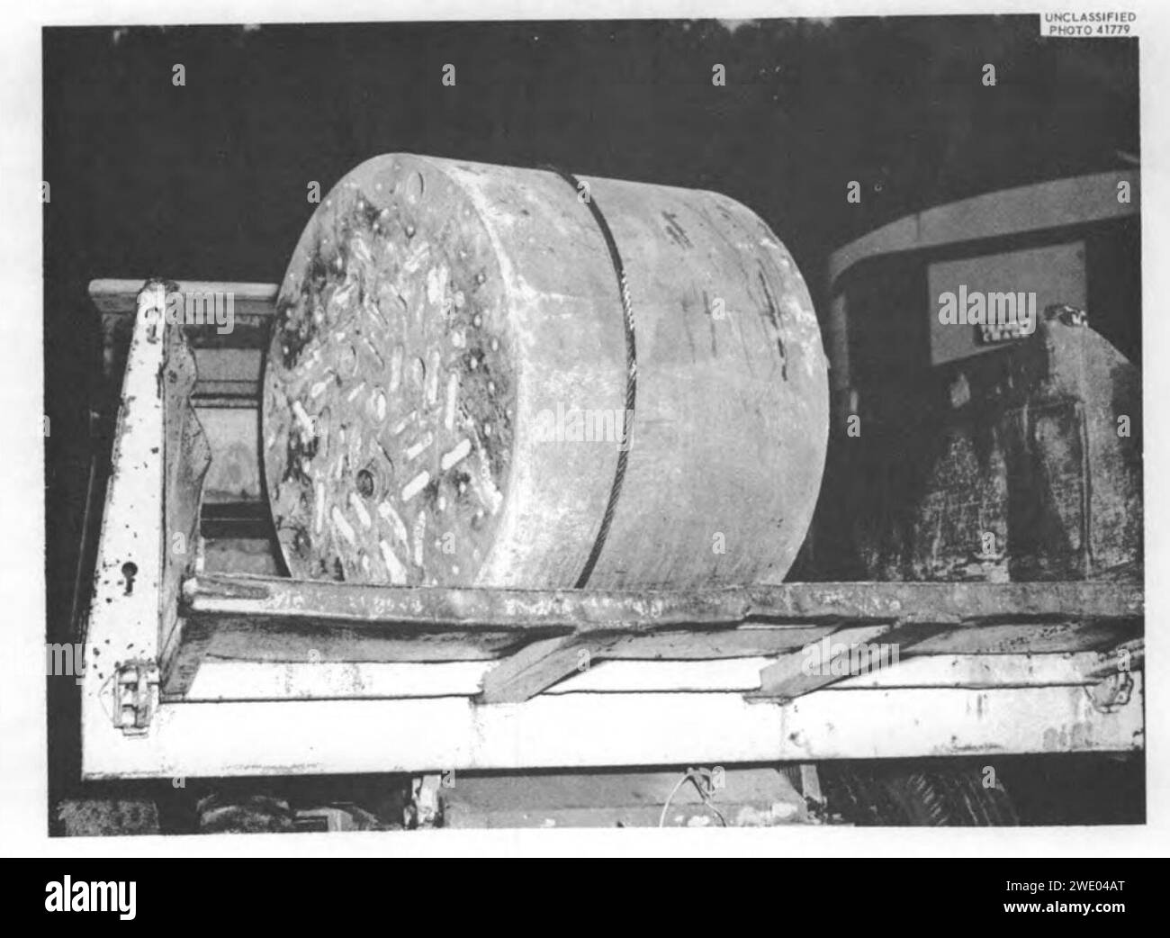 Aircraft Reactor Experiment on truck Stock Photo - Alamy