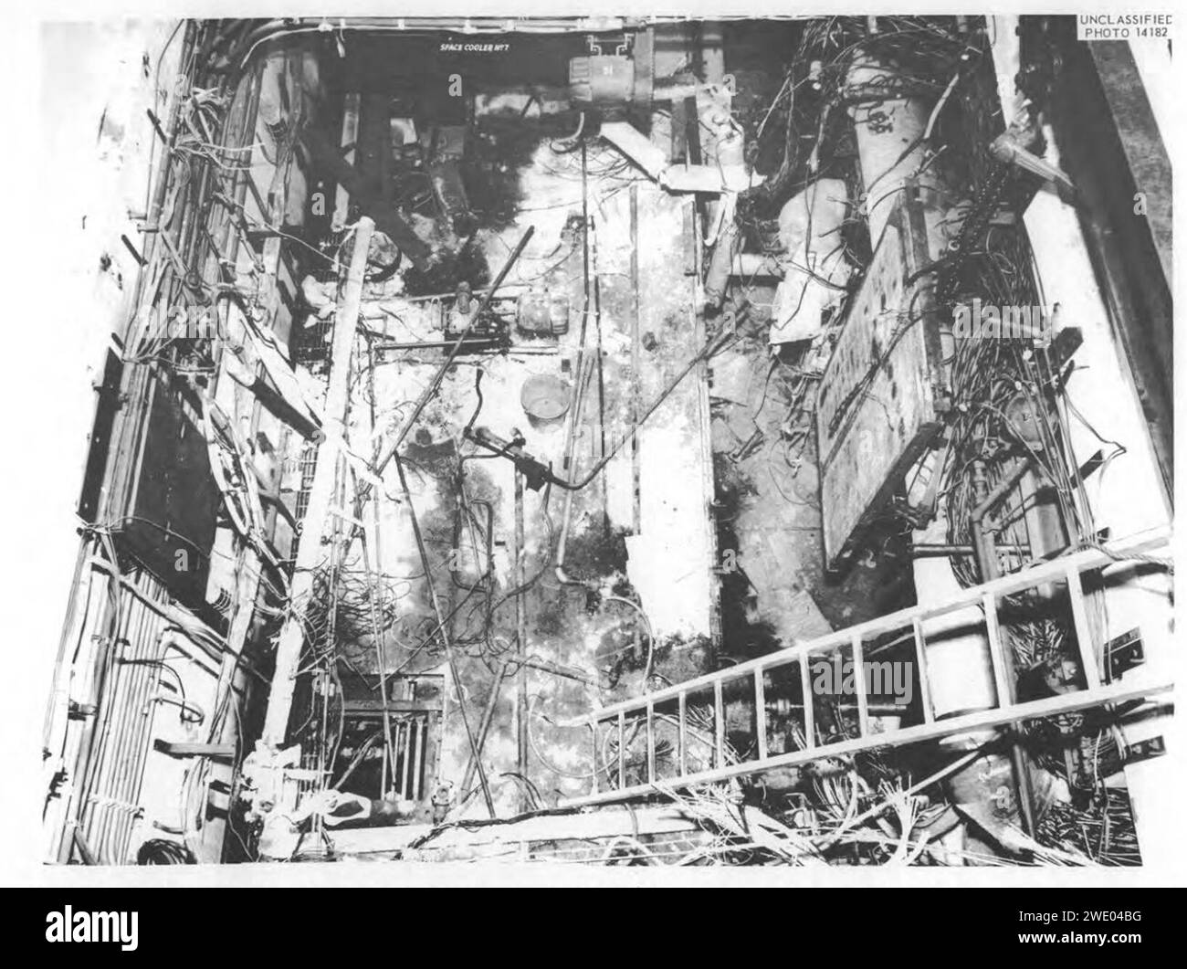 Aircraft Reactor Experiment heat exchanger pit decommissioning Stock ...