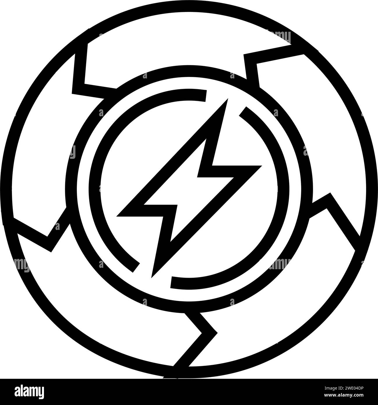 energy management time line icon vector illustration Stock Vector Image ...