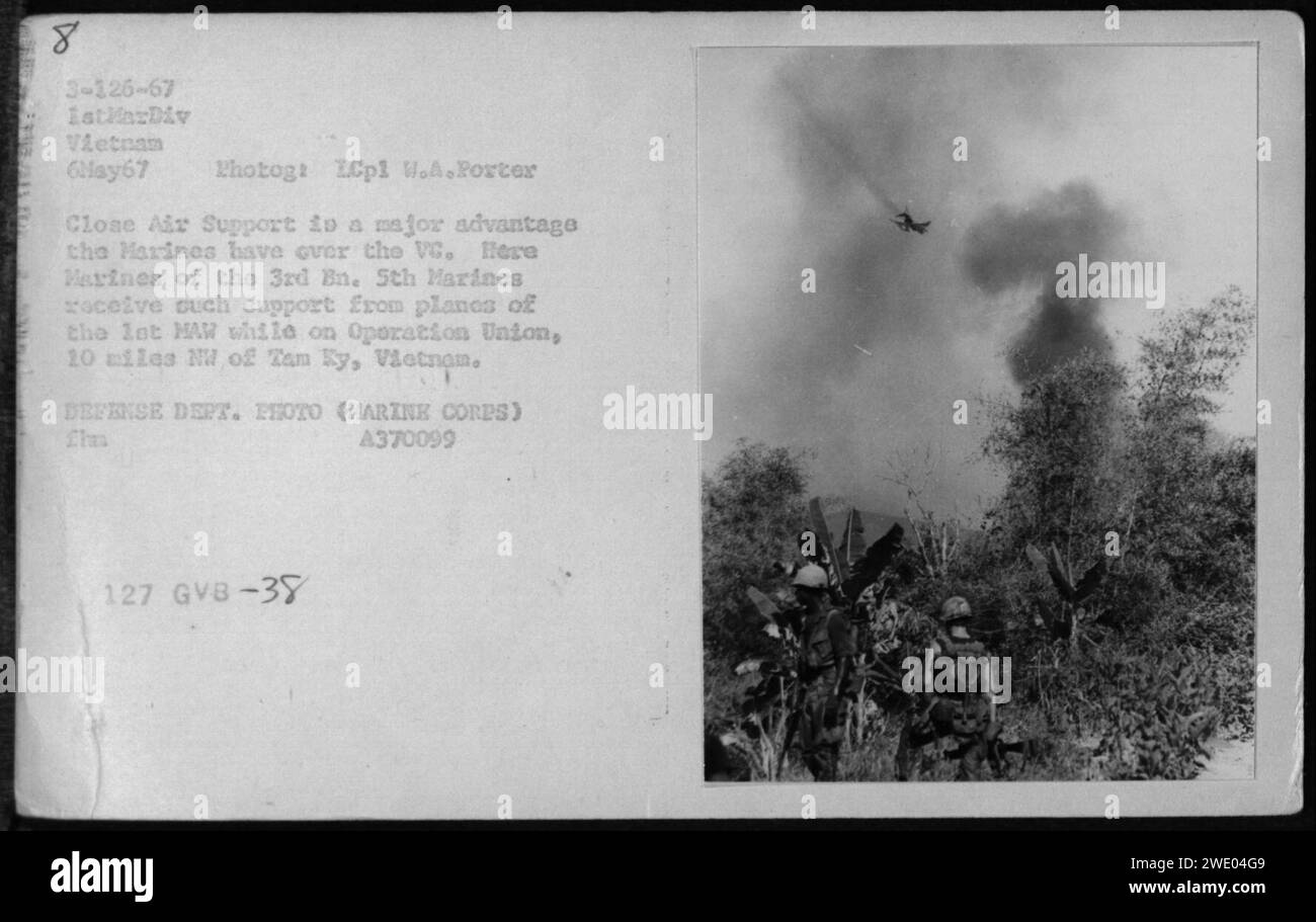 Airstrike during Operation Union Stock Photo - Alamy