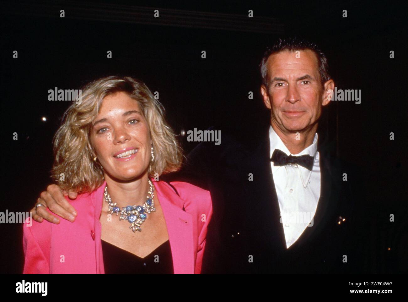 Anthony Perkins and Berry Berenson Circa 1980's Credit: Ralph Dominguez ...