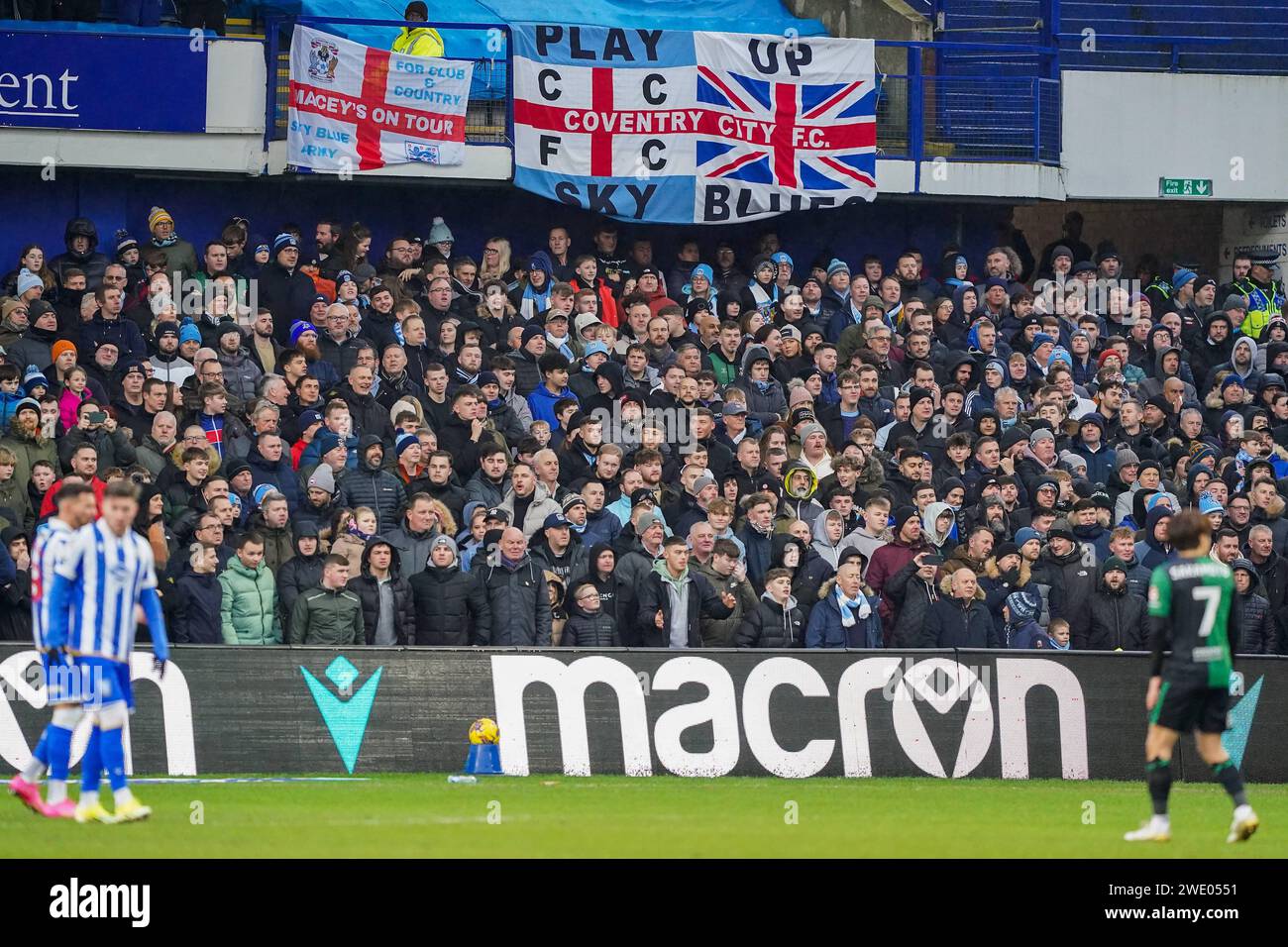 Coventry city flag championship hi-res stock photography and images - Alamy