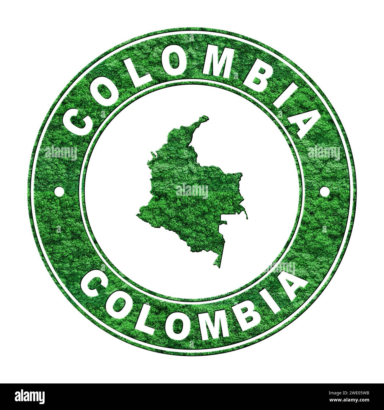 Passport stamp colombia hi-res stock photography and images - Alamy