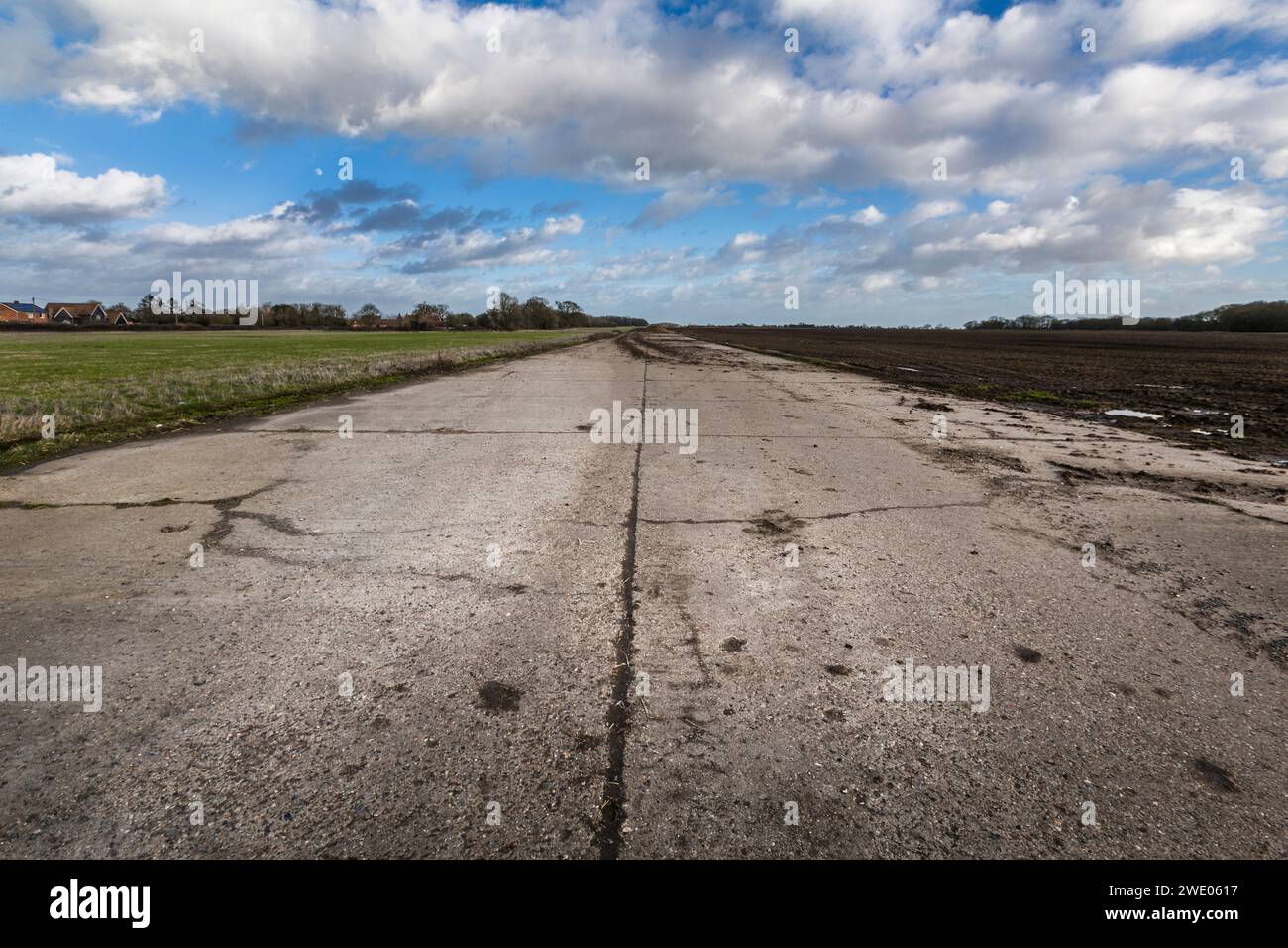 RAF Thorpe Abbotts, USAAF139 also known as 100th Bomber Group. Runway ...