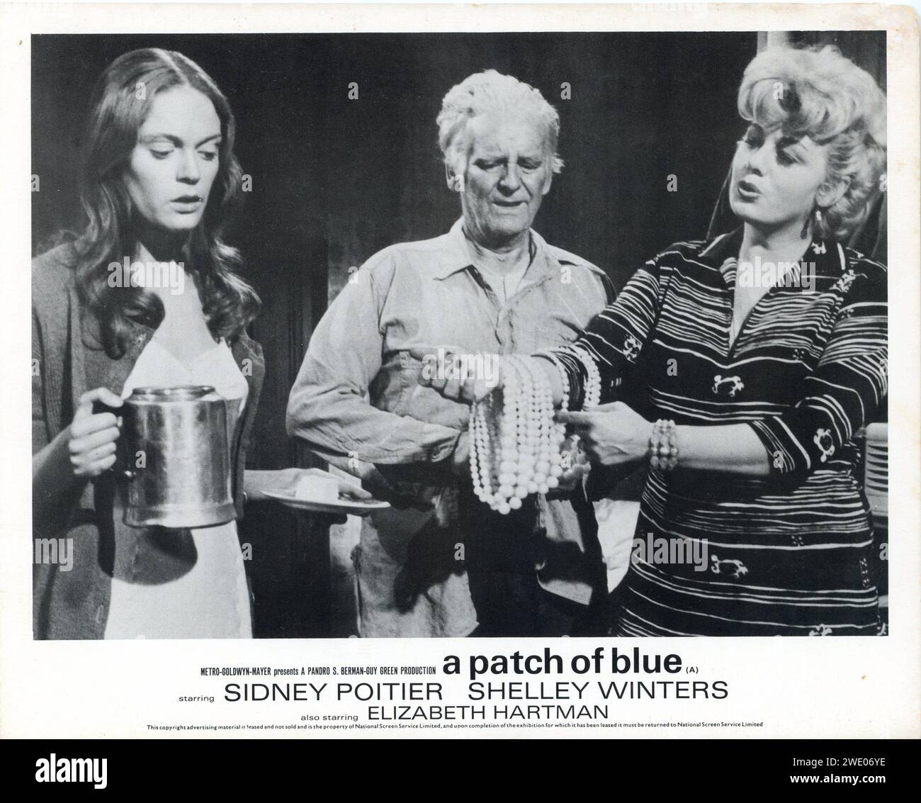 ELIZABETH HARTMAN WALLACE FORD and SHELLEY WINTERS in A PATCH OF BLUE ...