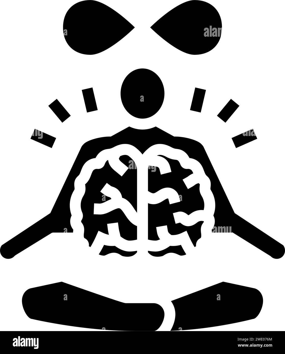 mind body connection neuroscience neurology glyph icon vector. mind ... mind body connection neuroscience neurology glyph icon vector. mind ...