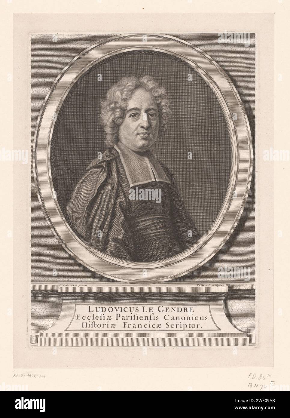 Portrayed van Louis Legendre, Pierre driven, 1673 - 1738 print France ...