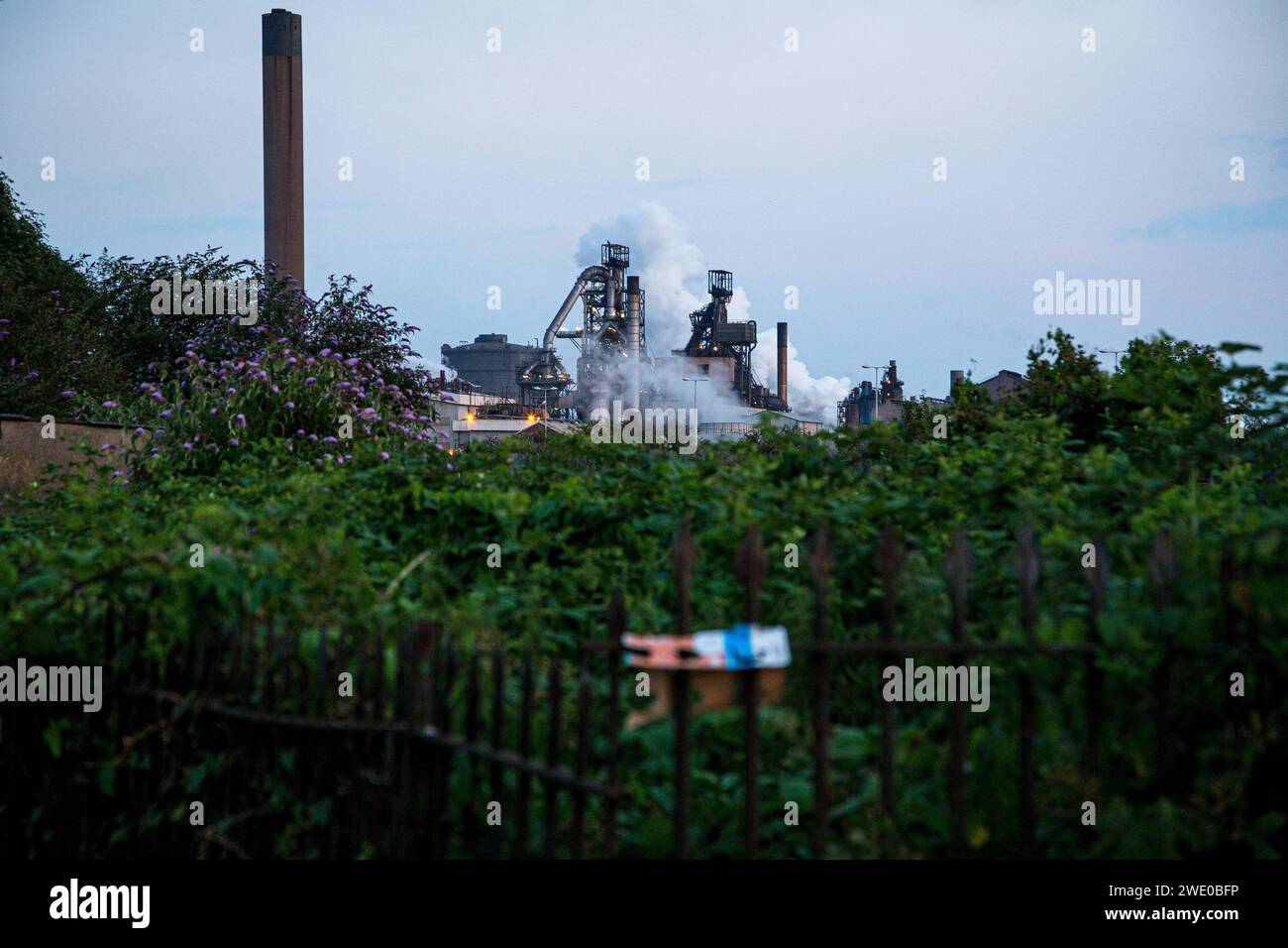 Tata Steel, Port Talbot Steelworks, Port Talbot, Wales, UK Stock Photo ...