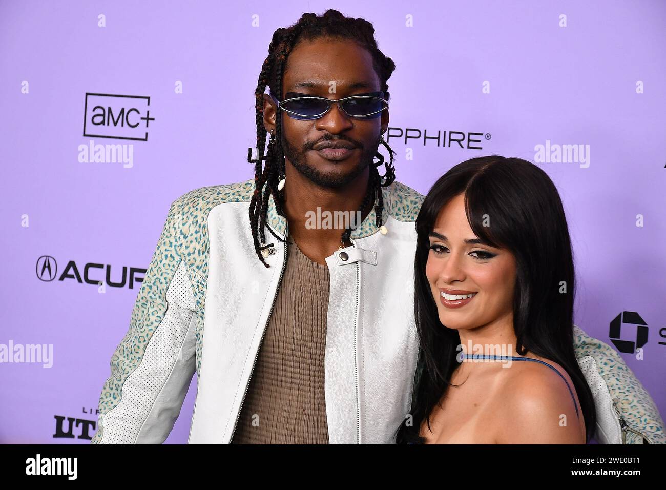 Park City, USA. 22nd Jan, 2024. Jay Will and Camila Cabello attend "Rob ...