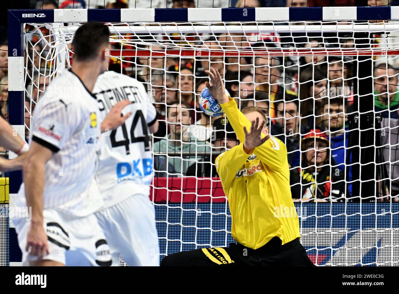Cologne, Germany. 22nd Jan, 2024. Handball: European Championship ...