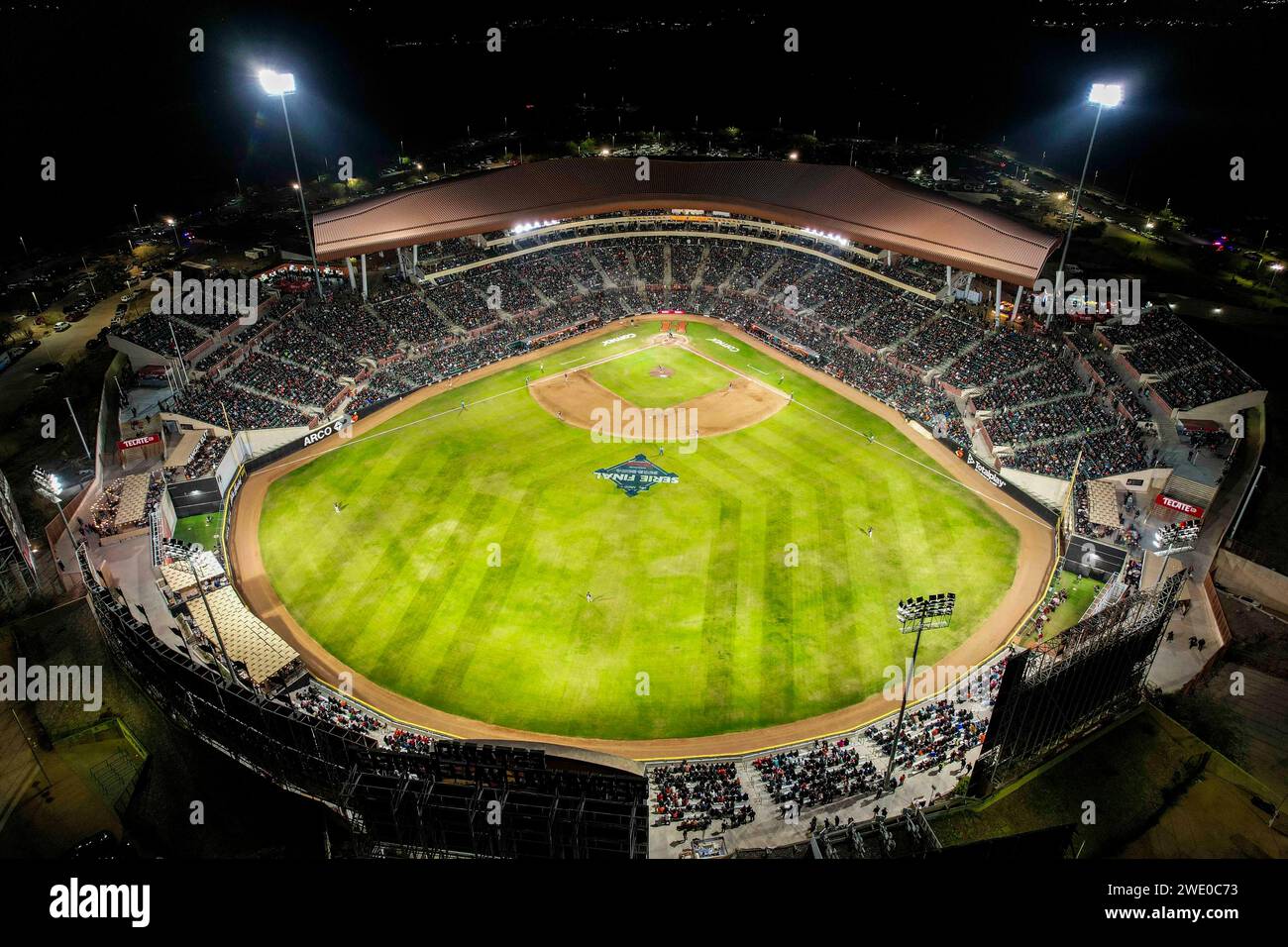 HERMOSILLO, MEXICO - JANUARY 20: Aerial view of the Fernando Valenzuela ...