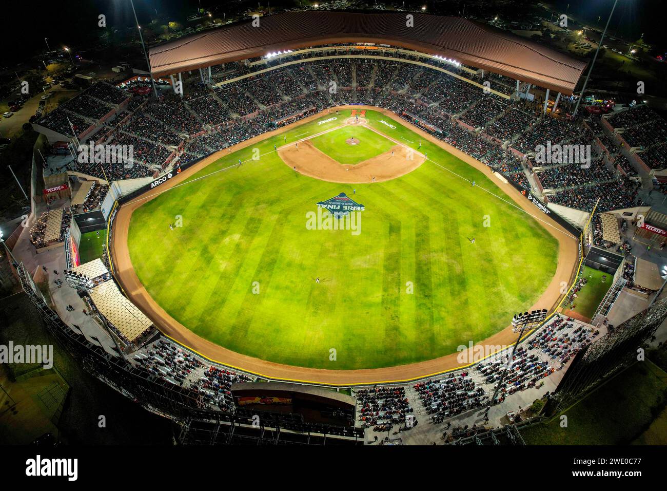 HERMOSILLO, MEXICO - JANUARY 20: Aerial view of the Fernando Valenzuela ...