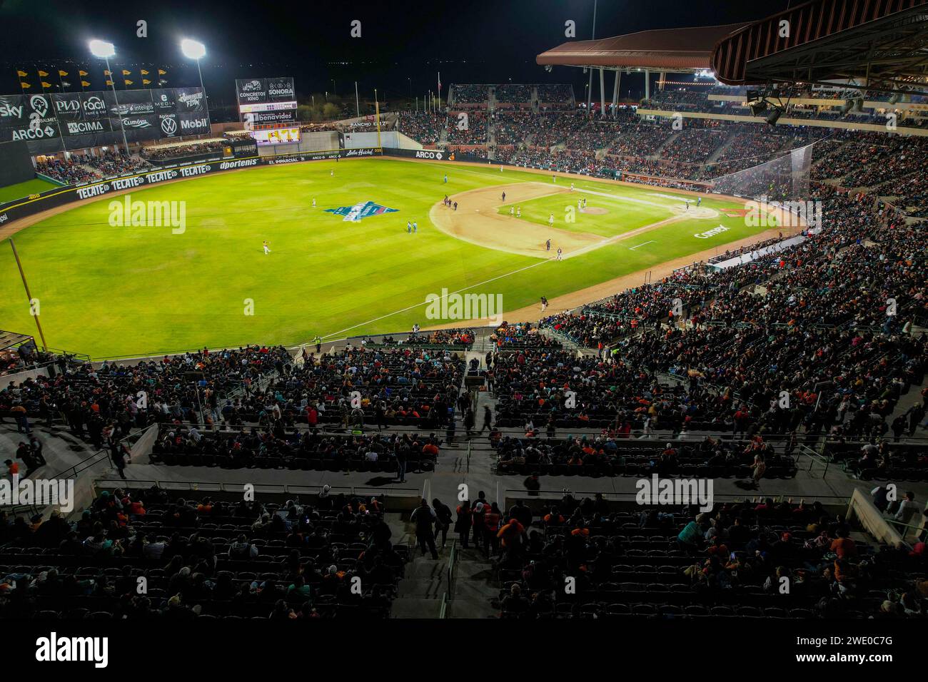 HERMOSILLO, MEXICO - JANUARY 20: Aerial view of the Fernando Valenzuela ...