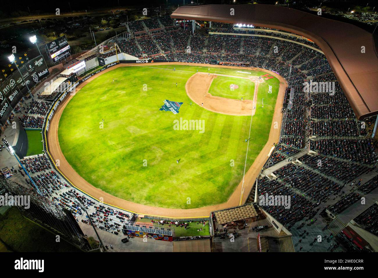 HERMOSILLO, MEXICO - JANUARY 20: Aerial view of the Fernando Valenzuela ...