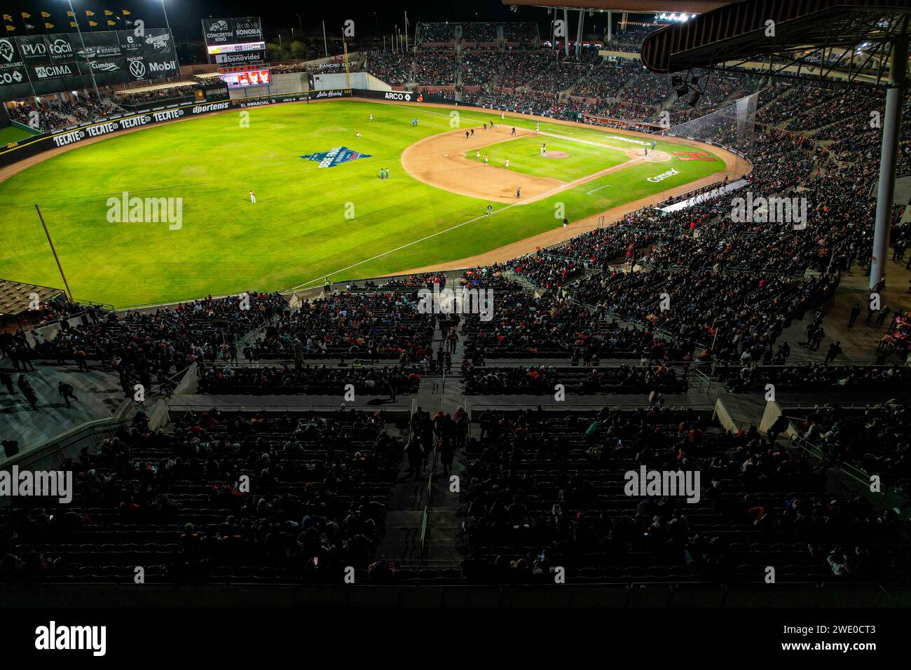 HERMOSILLO, MEXICO - JANUARY 20: Aerial view of the Fernando Valenzuela ...