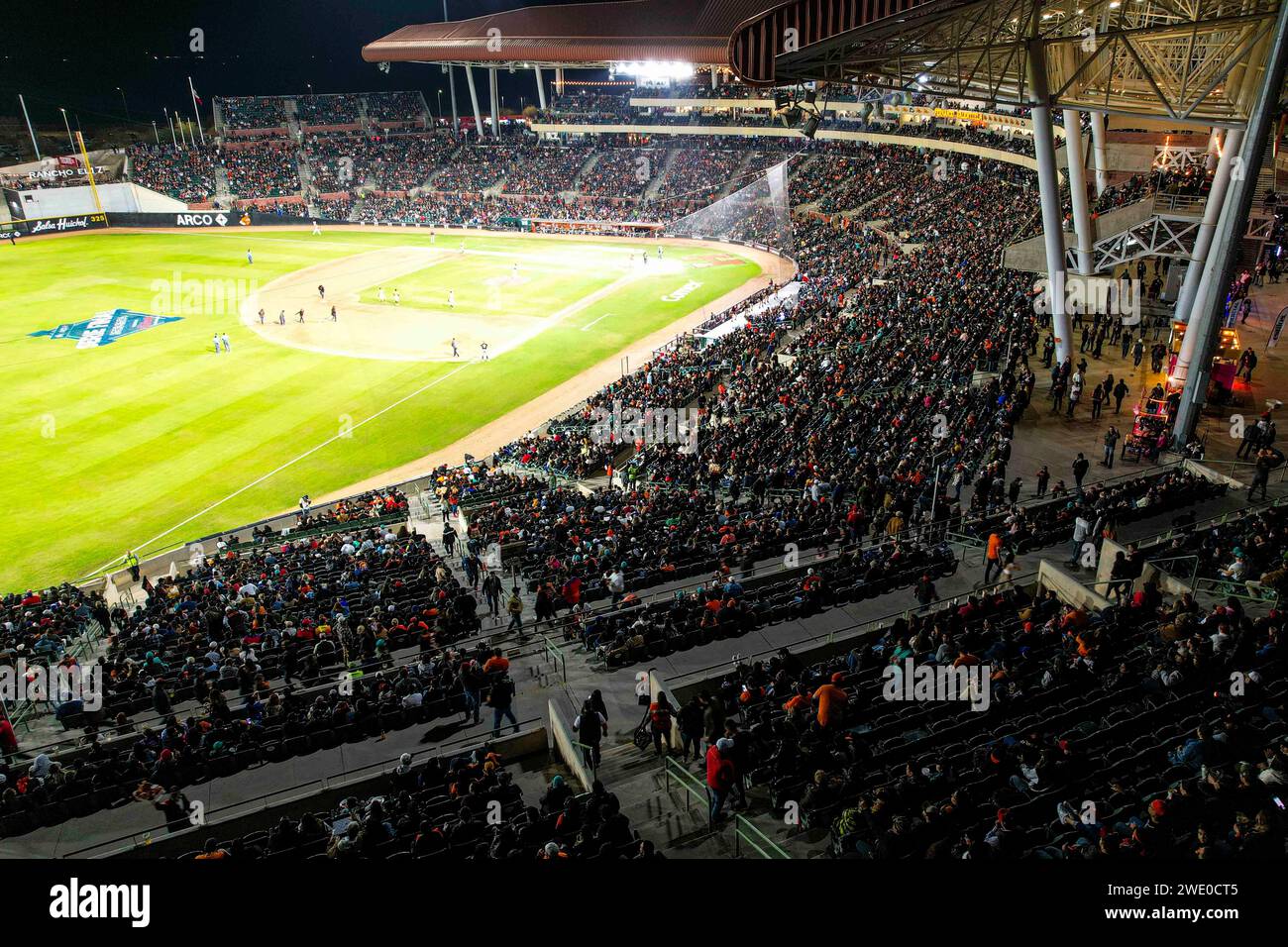 HERMOSILLO, MEXICO - JANUARY 20: Aerial view of the Fernando Valenzuela ...