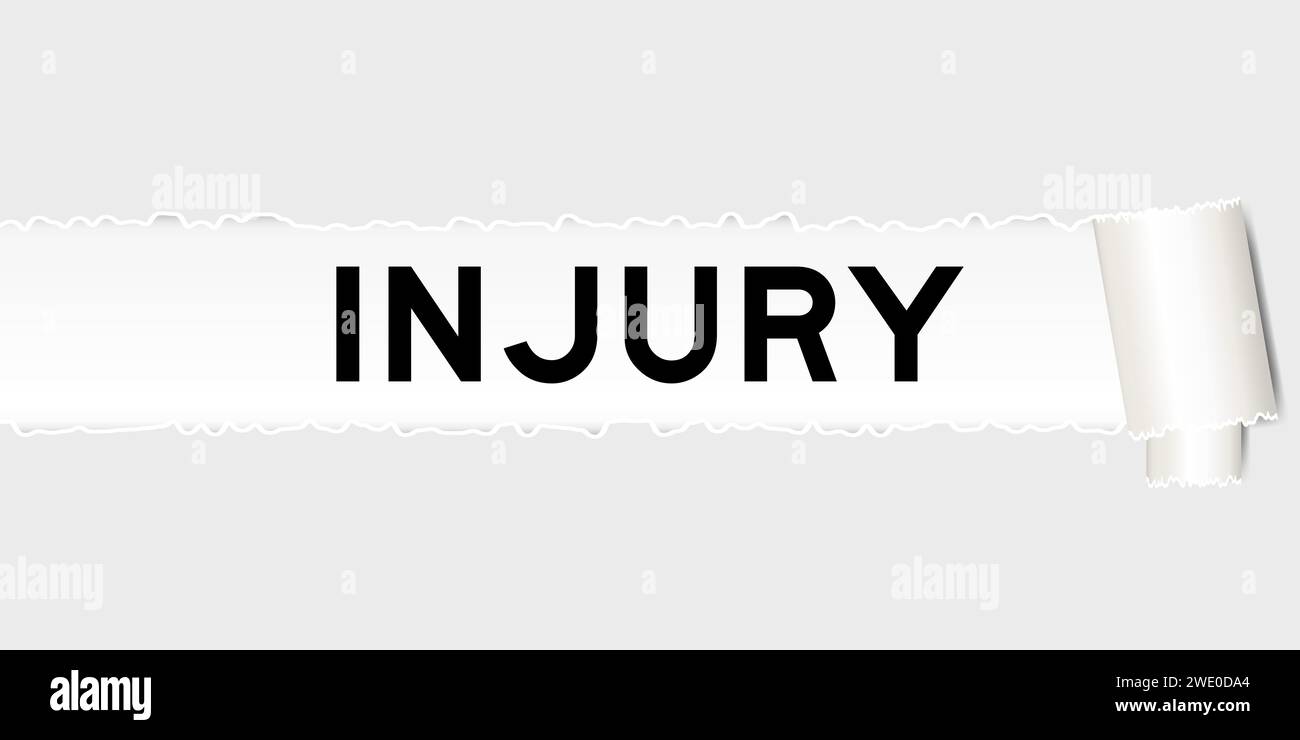 Injury under medical treatment Stock Vector Images - Alamy