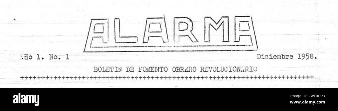 Alarma Cut Out Stock Images & Pictures - Alamy