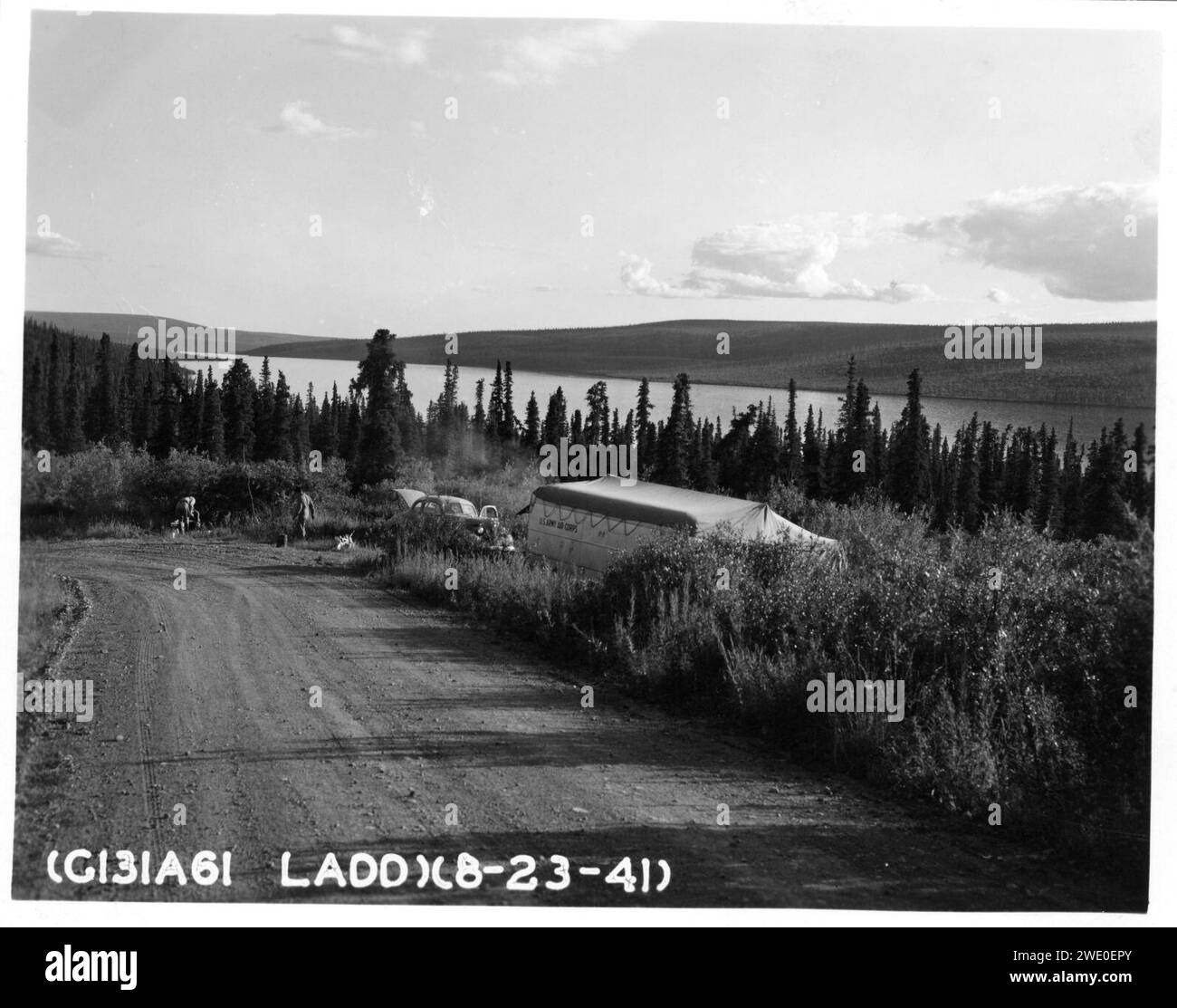 Alaska - Palmer through Paxson Lake Stock Photo - Alamy