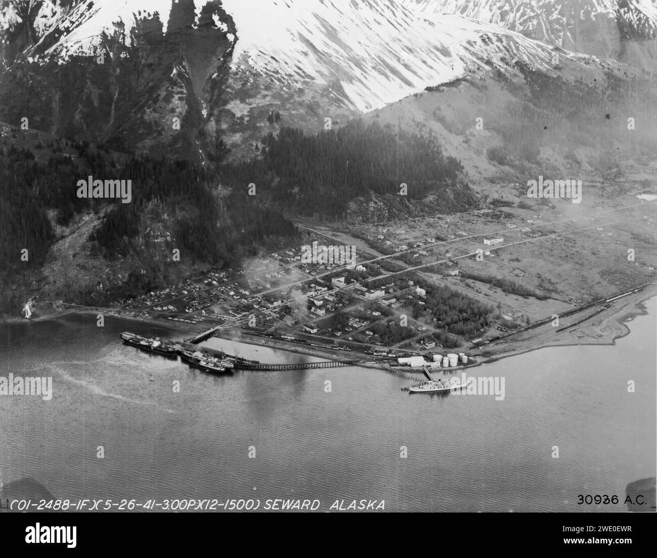 Alaska - Seward Stock Photo - Alamy