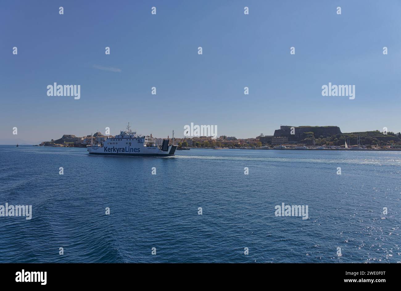 Kerkyralines ferry hi-res stock photography and images - Alamy