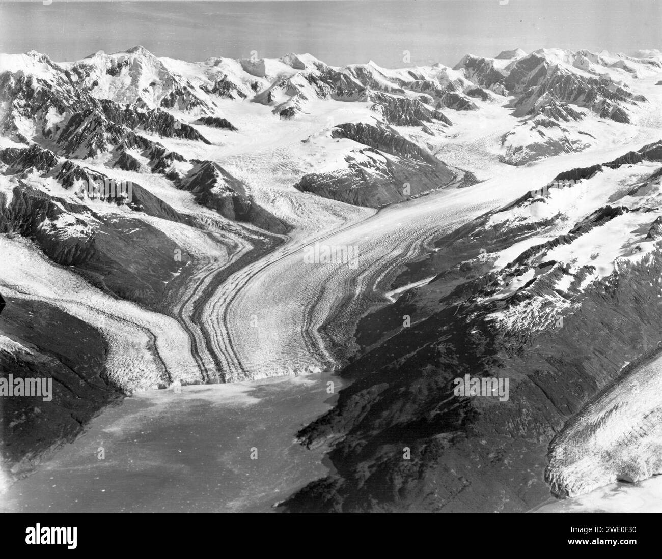 Taku glacier Black and White Stock Photos & Images - Alamy
