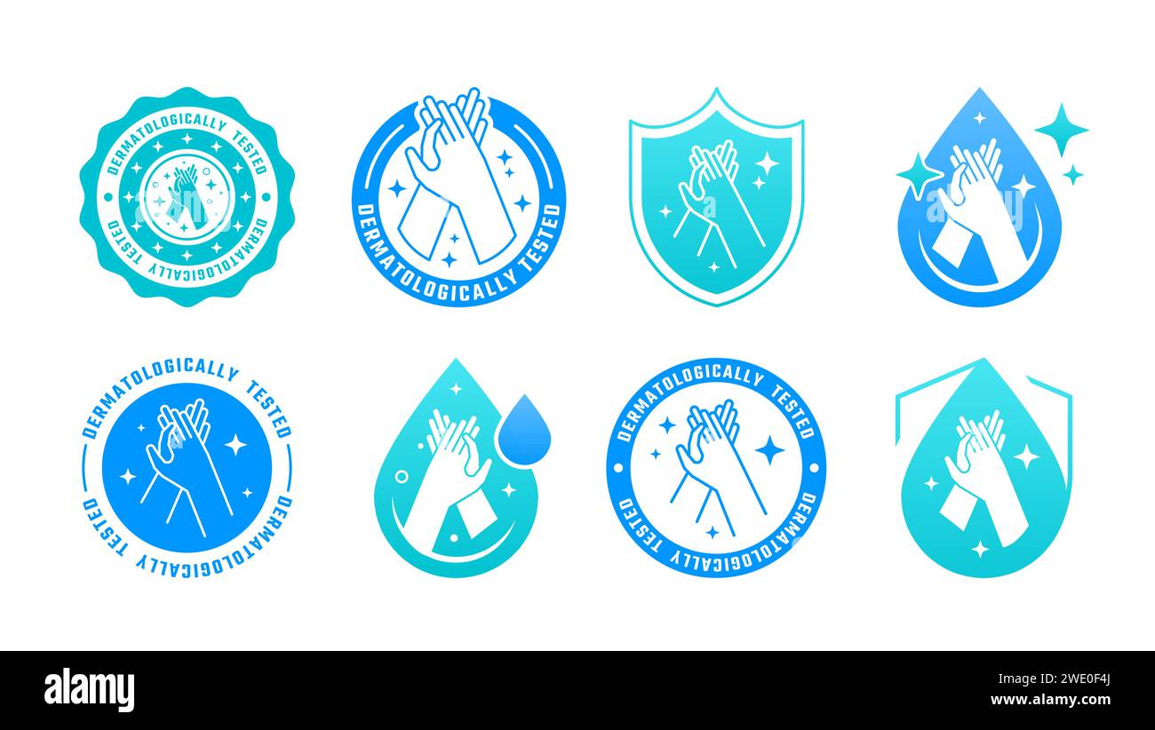 Hand wash icons. Cleansing gel logo. Alcohol drop for Covid shield ...